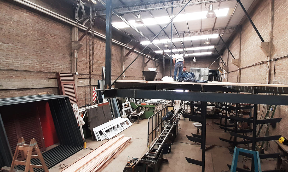 Entrepiso Propio – Metalurgica